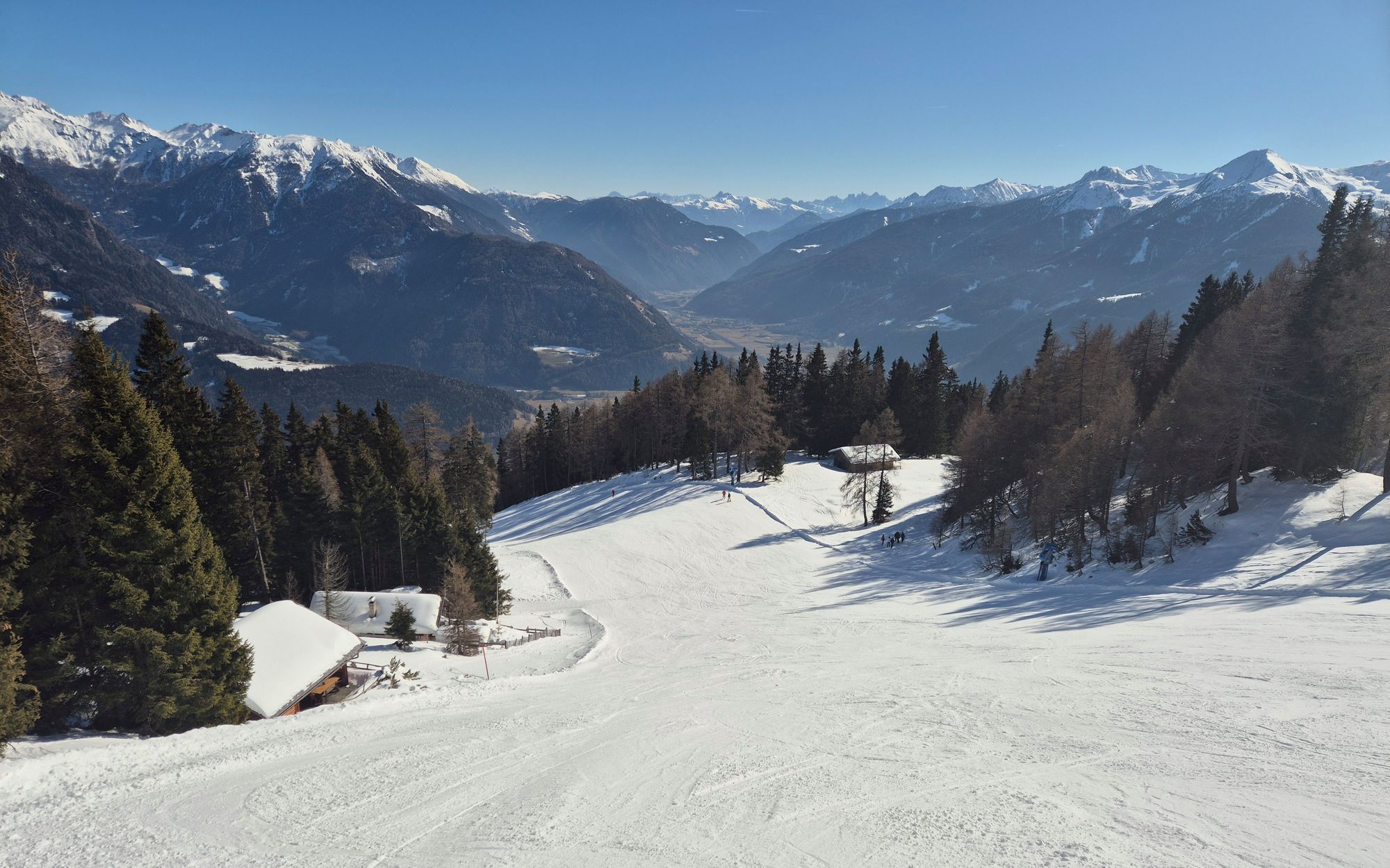 Rosskopf - skigebied met 20km piste in Italië