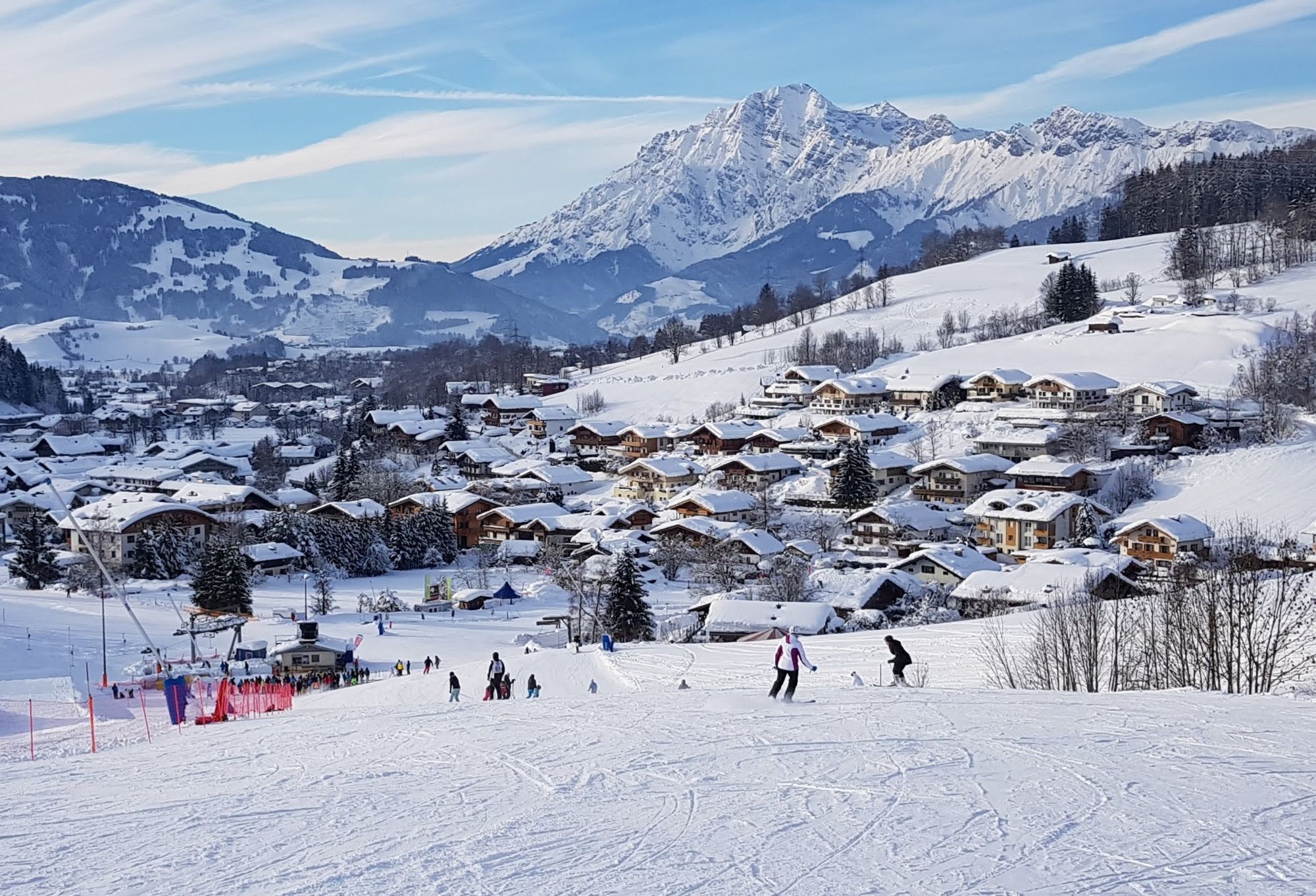Maria Alm - wintersport dorp met 120km piste in Oostenrijk